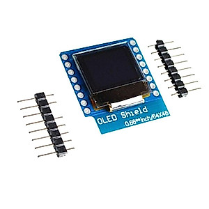 Gump's grocery OLED Shield for WeMos D1 Mini 0.66" inch 64X48 IIC I2C for Arduino Compatible