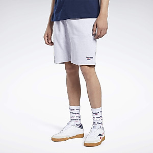Reebok Classic Vector Short, Light Grey Heather, Large