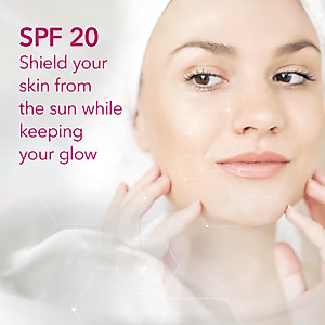 Cicatricure Brightening Facial Moisturizer, 3-in-1 Face Cream with Anti-Wrinkle Q Acetyl 10 & Nutri-Aclarant, SPF 20, Brighten & Even Skin Tone 1.6 fl oz