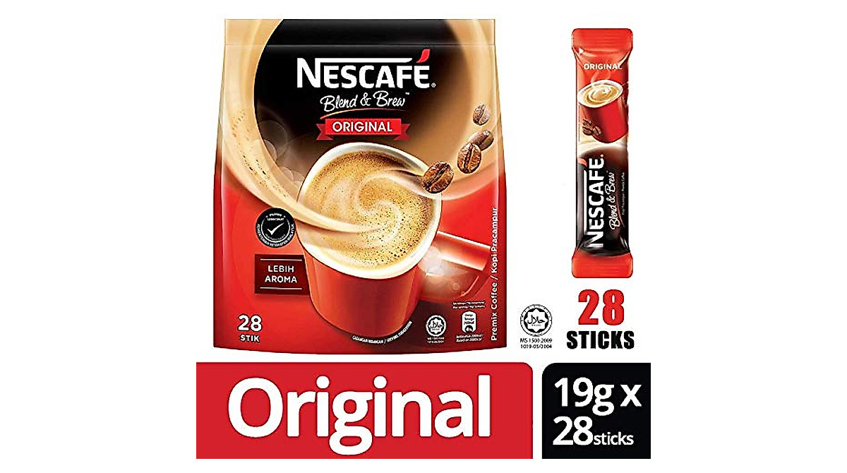 Nescafé 3 in 1 Instant Coffee Sticks - Original Flavor
