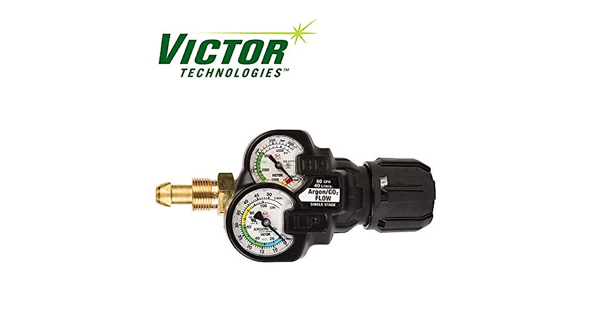 Victor Argon Regulator EDGE 2.0 for Safe Gas Control