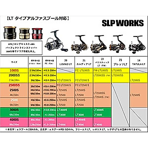Daiwa SLP Works SLPW LT Type - α Spool 2 2500S Black
