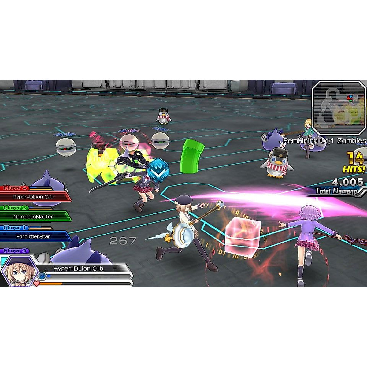 MegaTagmension Blanc + Neptune VS Zombies - PlayStation Vita