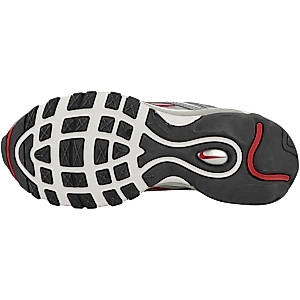 Nike Women's Sneaker, Silver Metallic University Red White Black, 9