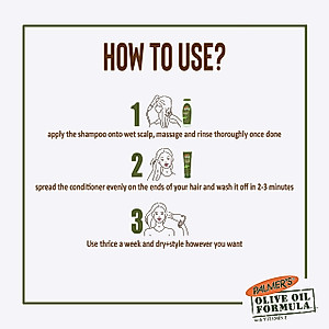 Palmer's Olive Oil Smoothing Shampoo, 13.5 Ounce