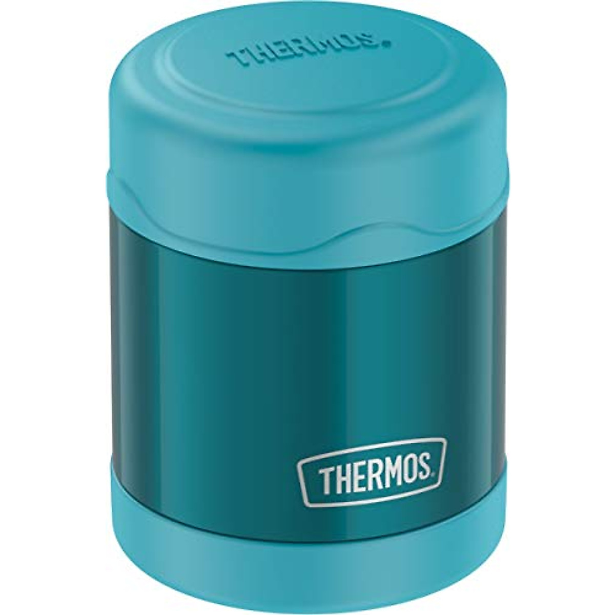 THERMOS FUNTAINER 10 Ounce Stainless Steel Vacuum Insulated Kids Food Jar, Teal