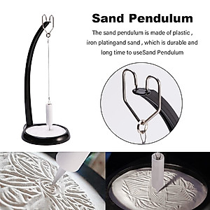 NSVJVY Gravity Creative Sand Pendulum Home Decoration for Kids Desk Toys(Contains Natural Sand Independent Packing)
