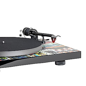 Pro-Ject Debut III Turntable - The Beatles Singles, Limited Edition Beatles Record Player, 8.6″ S-Shaped Aluminium Tonearm, Ortofon 2M Red Cartridge, Beatles Memorabilia Vinyl Player - High Gloss