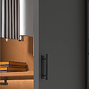 SUNLUYAO 10 Pack Cabinet Pulls Matte Black Kitchen Drawer Pulls Cabinet Handles ABS Plastic Door Window Wardrobe Handle Furniture Handles (10)