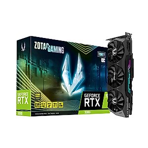 ZOTAC GeForce RTX™ 3080 Trinity OC LHR 10GB GDDR6X 320-bit 19 Gbps PCIE 4.0 Gaming Graphics Card, IceStorm 2.0 Advanced Cooling, Spectra 2.0 RGB Lighting, ZT-A30800J-10PLHR