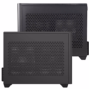 Cooler Master NR200 SFF Small Form Factor Mini-ITX Case, Vented Panels, Triple-slot GPU, Tool-Free, 1x 120mm Fan, 1x 92mm, 360 Degree Accessibility (MCB-NR200-KNNN-S00)