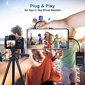 USB C XQD Card Reader, 5Gbps Type C XQD Memory Card Reader Compatible with Sony G/M Series USB Mark XQD Card, Lexar 2933x/1400x USB Mark XQD Card for Android/Windows/Mac OS/Linux/iPhone 16 15