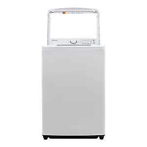 West Bend WB440TLWVW Top-Load Compact Washing Machine, Cu. Ft, 10 Automatic Cycles, Adjustable Water Levels, Temperatures, and Soil Settings, Durable Stainless Steel Drum, 4.4, White, 3.7-Cu.Ft