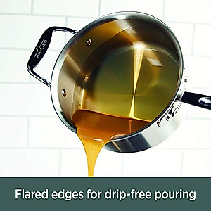 All-Clad BD005714 Brushed d5 Stainless Steel 5-Ply 14-Piece Cookware Set