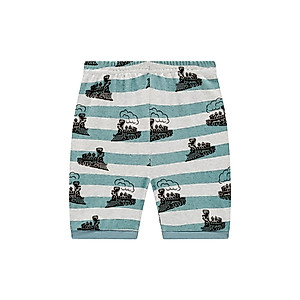Little Boys Pajamas Shorts Set for Toddler Summer Clothes Planet Dinosaur Sleepwear 100% Cotton 2 Piece Kids Pjs Size 5t
