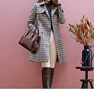 Women Satchel Handbags Top-Handle Bags fuax Leather Embossed Crocodile pattern shoulder bag, Brown, Large