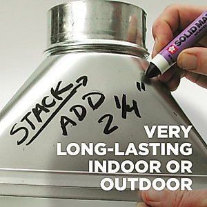 Sakura Solid Paint Markers - Permanent Marker Paint Pens - Window, Wood, & Glass Marker - White Paint - 1 Pack