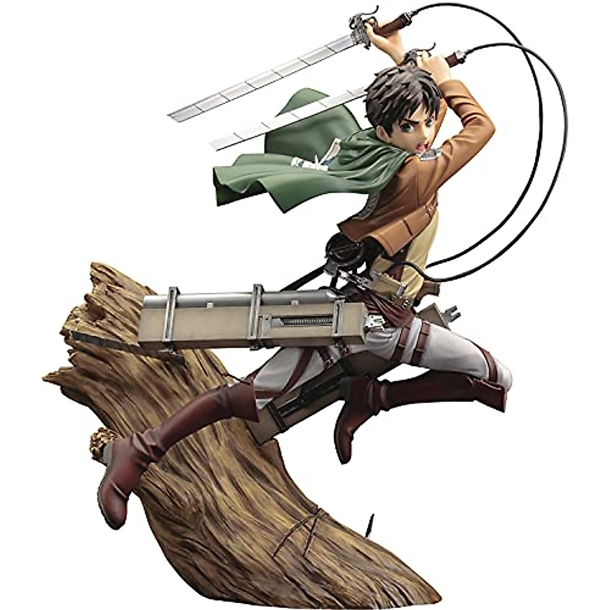 Kotobukiya Attack On Titan: Eren Yeager (Renewal Package Variant) ArtFX J Statue, Multicolor