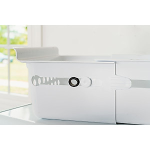 FreezerMax MEGA Basket, Large Universal Expandable Chest Freezer Basket. Heavy Duty Organizer for 15+ cu ft Deep Freezers. PLEASE MEASURE BEFORE ORDERING. Now With Basket Length Locks