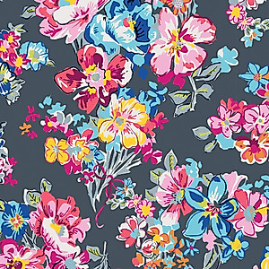 Vera Bradley Sunglasses Clamshell Case, Pretty Posies (Sunglass Case)