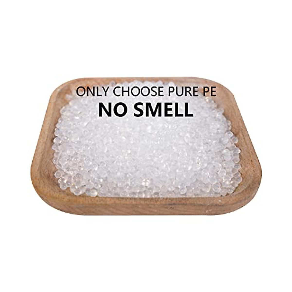 2.6 Gallon Trash Bags, 135pcs Small Garbage Bags, Clear White Trash Bin Liners for Bathroom, Office, Kitchen Small Trash Can