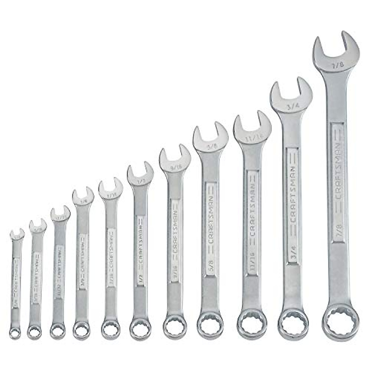 Craftsman CMMT87018 11PC SAE RAISED PANEL WRENCH SET