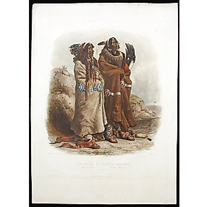 Sih-ChidΣ & Mahchsi-Karehde. Mandan Indians