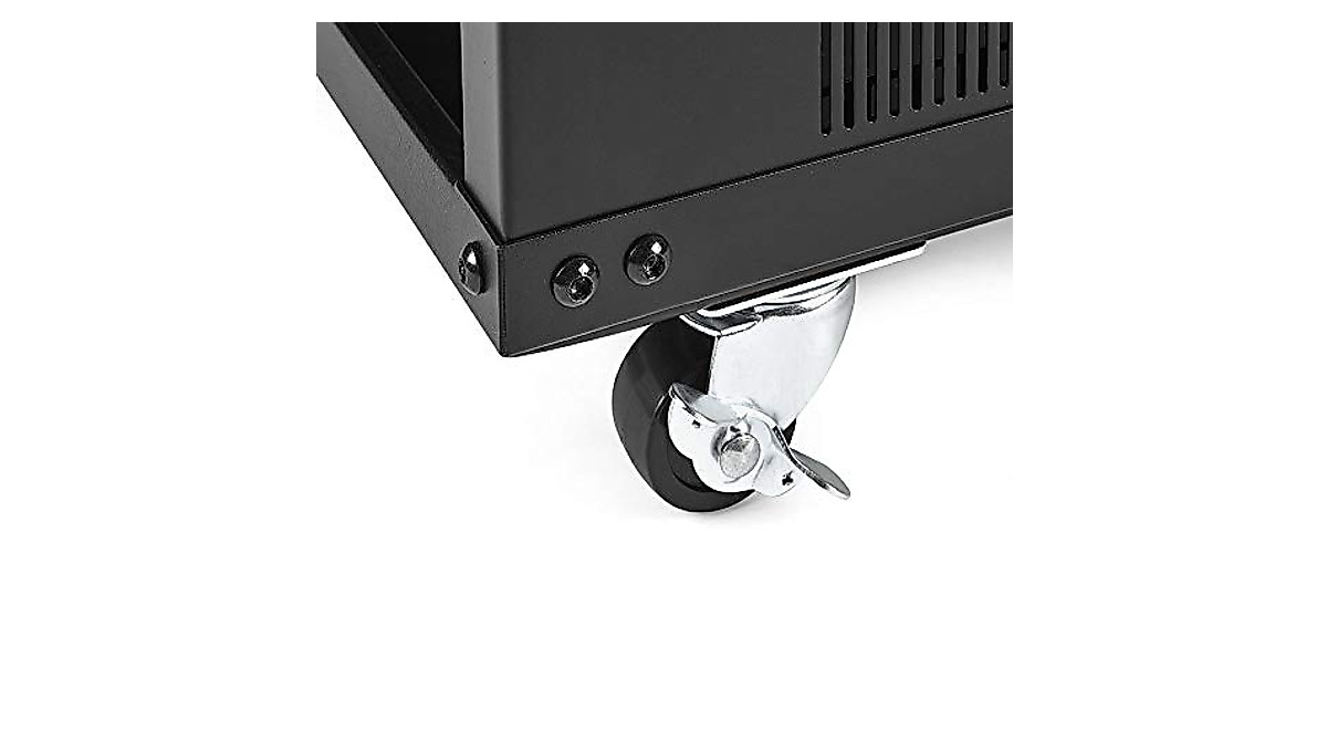 NavePoint 15U Portable Server Rack with Casters - 15U Network Rack Open ...