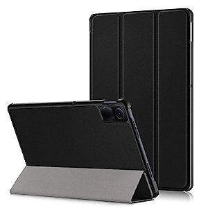 Xuanbeier Case for Xiaomi Redmi Pad SE 11 inch,Slim Stand Hard Back Shell Protective Smart Cover for Redmi Pad SE 11 2023 Case with Auto Wake/Sleep Function,Black