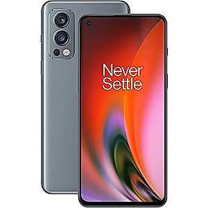OnePlus Nord 2 5G Euro 4G Volte GSM Global all carriers 128GB + 8GB 50MP Triple Camera NFC Dual Sim International Version (Gray Sierra)