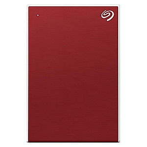 Seagate Backup Plus Portable 4TB External Hard Drive HDD – Red USB 3.0 for PC Laptop and Mac, 1 year MylioCreate, 2 Months Adobe CC Photography (STHP4000403)