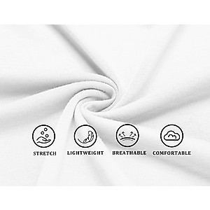 COOFANDY Men's Hooded Sweatshirt Long Sleeve Muscle Fit Stretch Fashion Active Gym Hoodie for Men, White, Large