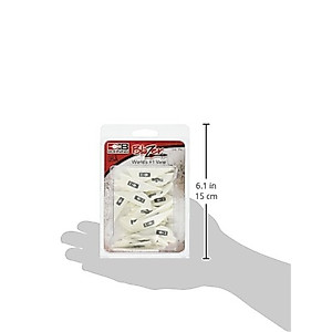 Bohning Blazer Vane (Pack of 36), White, 2"