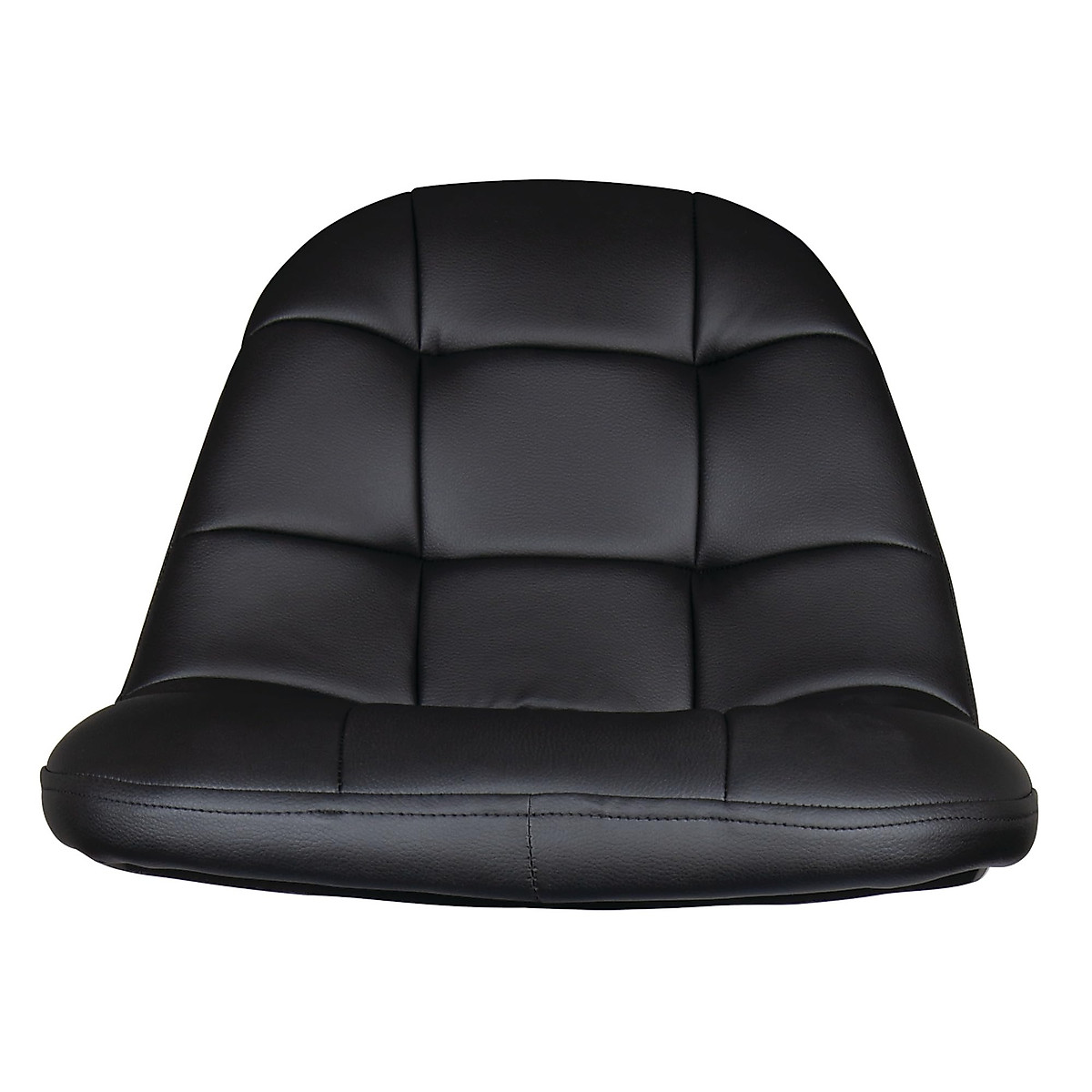 Performance Tool W85031 Pneumatic High Back Adjustable Swivel Bar Stool with Back Support for Home, Bar, and Shop, Black, 26-32 inches High