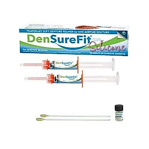 DenSureFit Lower Denture Reline Kit, Unflavored