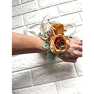 Corsages Wristlets Wrist corsages (Orange)