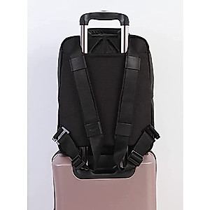 Knomo James 16 inch Laptop Backpack Men Waterproof Slim Travel Briefcase Rucksack Business Casual Daypack