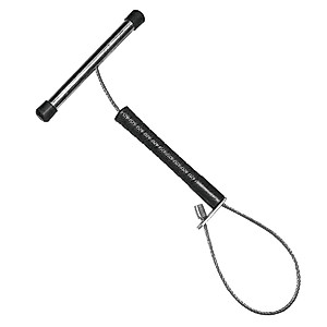 Private Mini Hog Catcher Snare 16" Short Pig 4" T Handle 3/16" Aircraft Cable