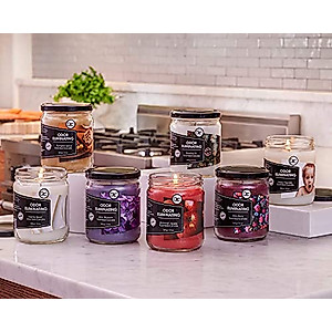 Vanilla Bean Odor Eliminating Highly Fragranced Candle - Eliminates 95% of Pet, Smoke, Food, and Other Smells Quickly - Up to 80 Hour Burn time - 12 Ounce Premium Soy Blend