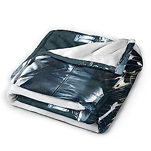 Sebastian Stan Ultra Soft Micro Fleece Blanket All Season Fuzzy Warm Throw Blanket for Sofa Chair Couch Bed