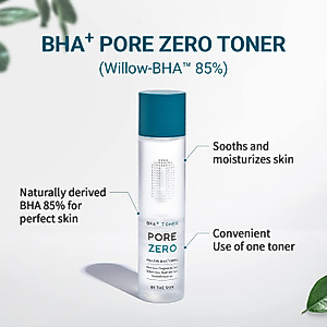 [Be The Skin] BHA+ Pore Zero Toner 5.07 fl oz / 150 ml | Facial Toner for Pore Care and Acne Skin with moisturizing Properties | for Acne-Prone and Oily Skin