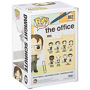 Funko Pop! TV: The Office - Dwight Holding Dwight Figure, Fall Convention Exclusive