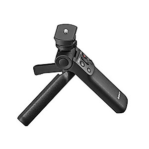 Sony Wireless Bluetooth Shooting Grip and Tripod for still and video, ideal for vlogging (GP-VPT2BT)