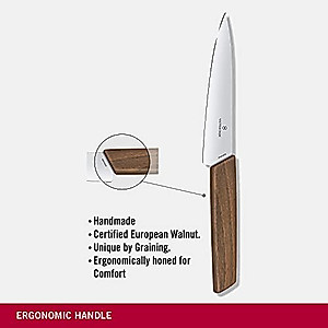 Victorinox Swiss Modern Wood Chef's Knife - Elegant, Timeless Chef's Knife with Wooden Handle - 6"