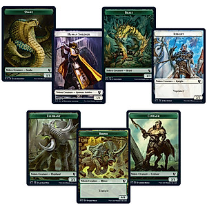 Magic: The Gathering Innistrad: Midnight Hunt Commander Deck – Coven Counters (Green-White)