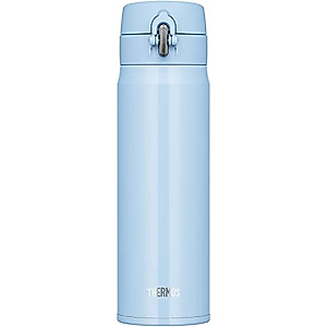Thermos JOH-500 LB Vacuum Insulated Portable Mug, 16.9 fl oz (500 ml), Light Blue