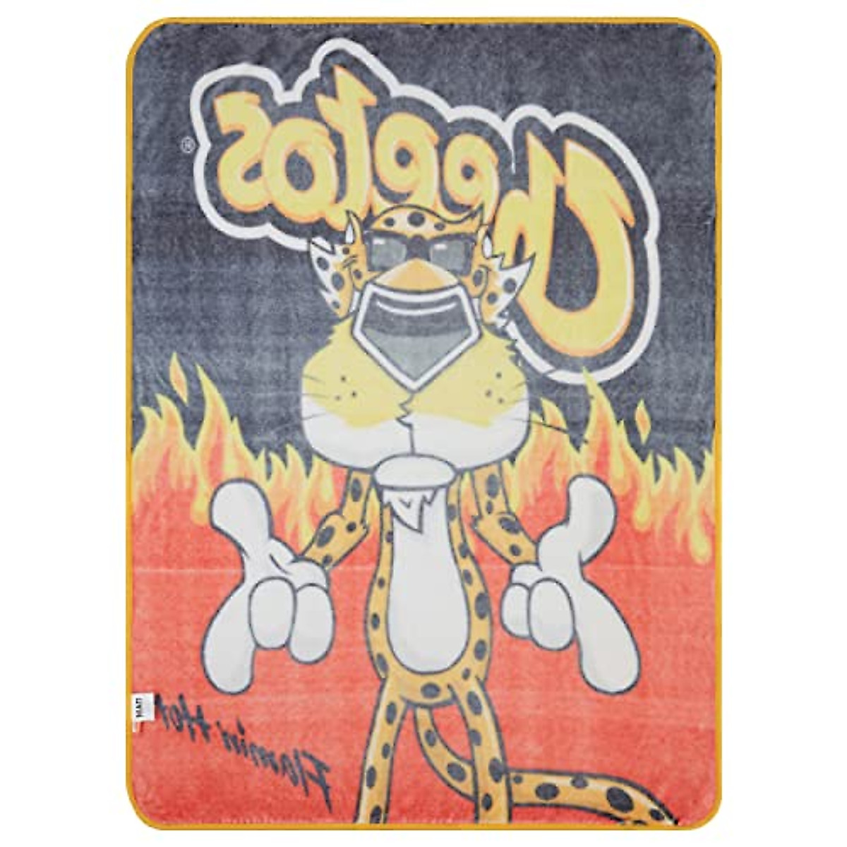 Cheetos Chester Cheetah Fleece Throw Blanket - Flamin Hot Chester Cheetah Soft Fleece Throw Blanket