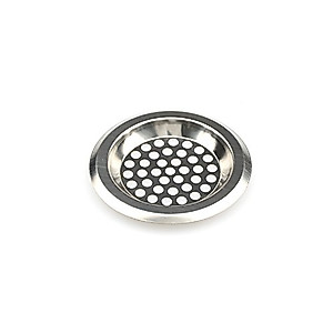 Sink Strainer 3 Inch - Bathroom Drain Hair Catcher - Kitchen Sink Drain Strainer - Drain Strainer Food, Waste, Hair for Kitchen Sink and Bathroom, Stainless Steel