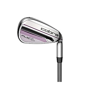 Cobra Golf 2021 Fly XL Complete Set Cart Bag Silver-Plum (Women's Right Hand, Graphite Woods-Graphite Irons, Ladies Flex, DR-12.5, 3W-18.5, 5W-21.5, 7W-24.5, 5H-23.5, 6-PW, SW, Putter, Cart Bag)