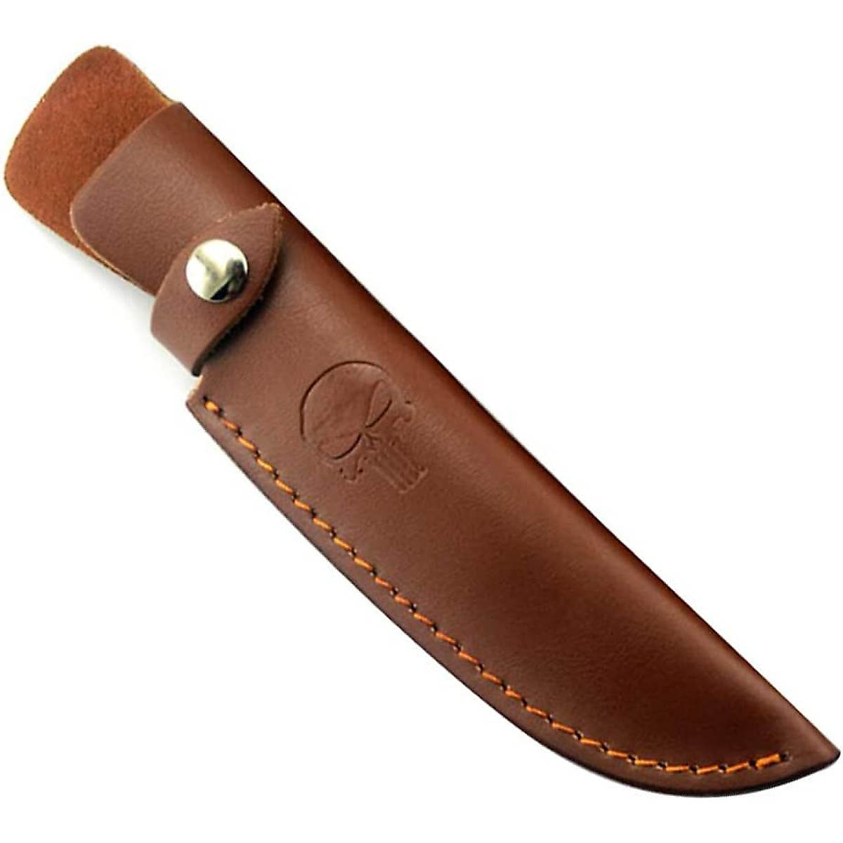 Aibote Fixed Blade Knife Sheath With Belt Loop Hunting Holster Carrying Knives Leather Holder Sheaths Case Scabbard Pouch Bag Pocket EDC Camping Outdoor Tool(C-Small)